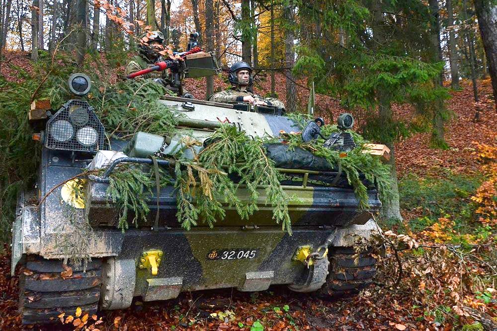 Датские M113G3DK с дополнительной защитой замечены на Украине ...