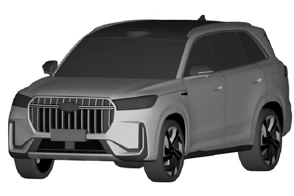 Новый Chery Tiggo 8 представили на патентных изображениях - Российская ...